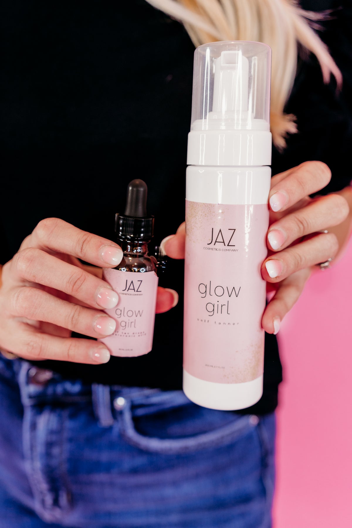 Glow Girl Self Tanning Foam | JAZ Cosmetics Company